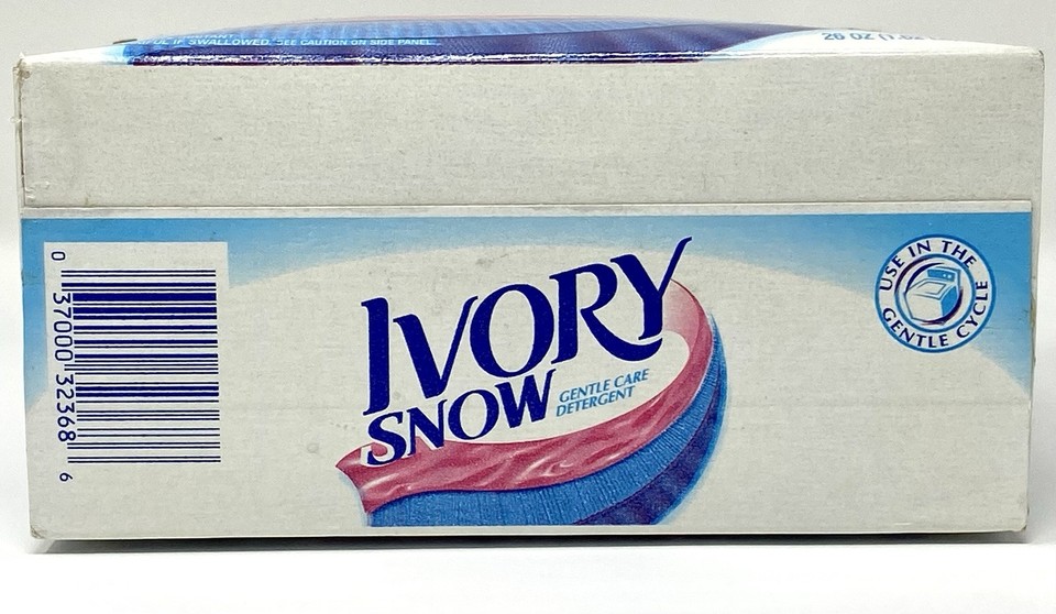 Ivory Snow Gentle Care Laundry Detergent Powder Gentle Cycle 24 OZ 15 ...