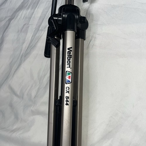 Velbon CX-544 Tripod Fully Extendable Legs Collapsable Lightweight ...
