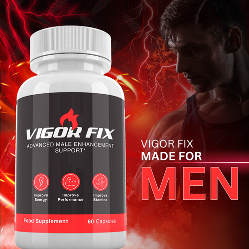 Vigor Fix - Food Supplement - 1 Month Supply - 60 Capsules - [1 Bottle ...