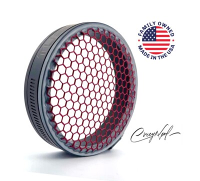 4 Inch Inlet Turbo-Guard Ultra Silver Candy Red Filter T3 T4 Garrett ...