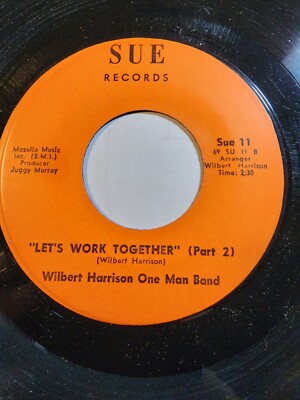 Wilbert Harrison One Man Band-Let’s Work Together (Part 1 & 2) 45RPM VG+ F208 | eBay