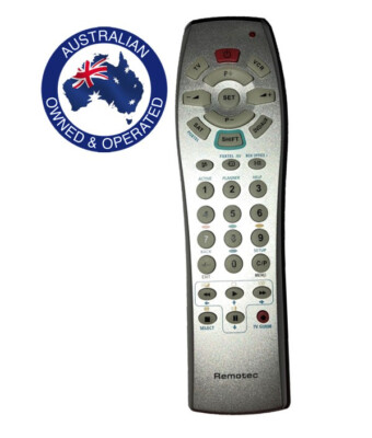 Universal 8 IN 1 Pre-programmed Remote Control FOXTEL OPTUS AUSTAR TV ...