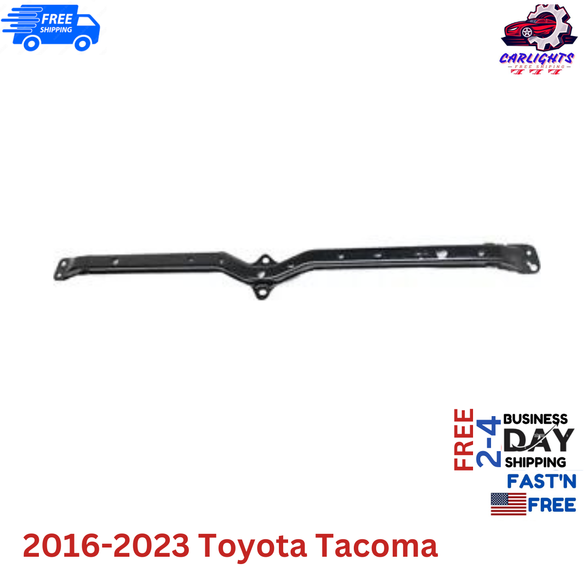 Fits Toyota Tacoma Bumper Bracket For 2016-2023 Front Steel TO1031115 ...