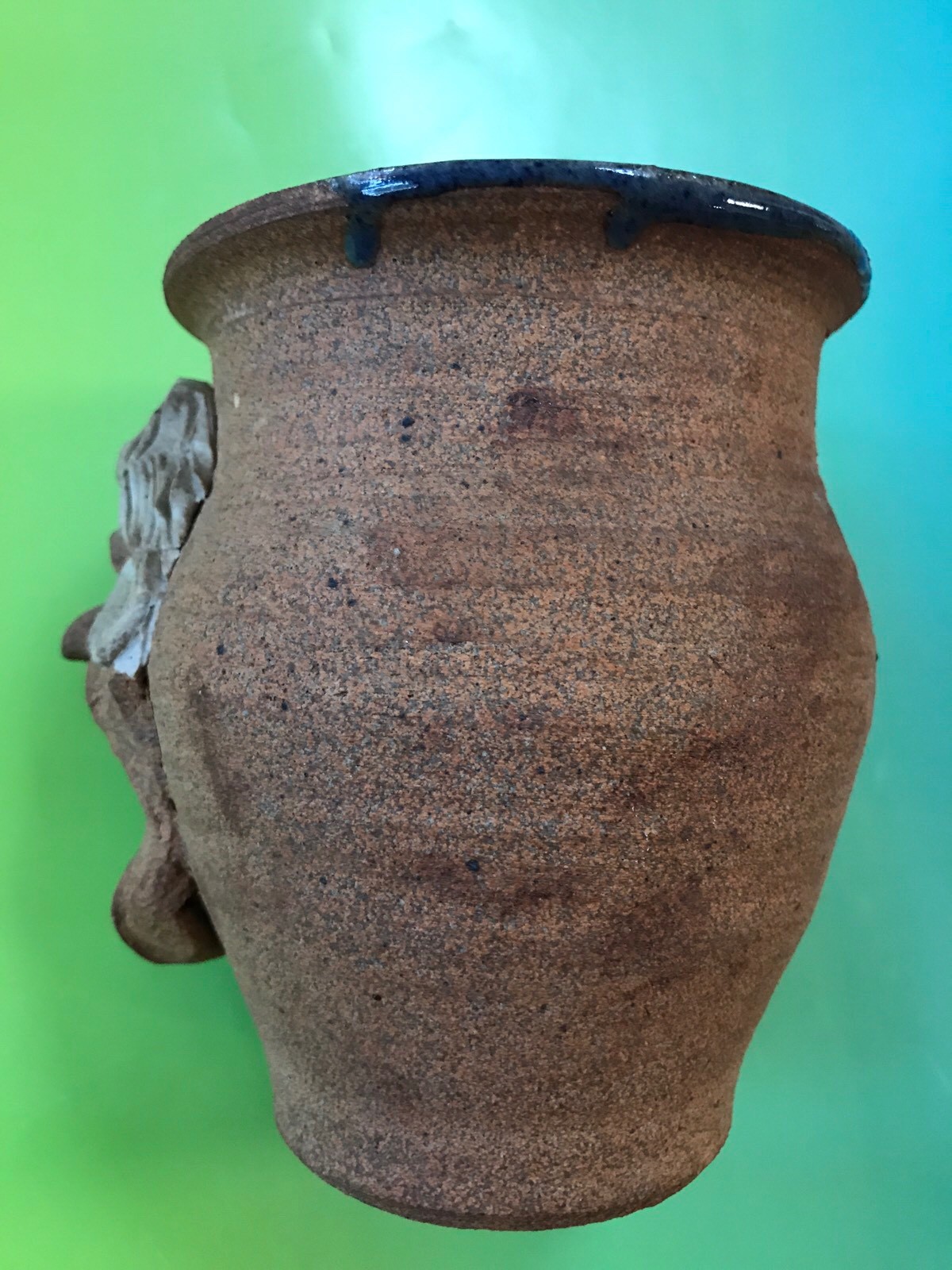 UGLY FACE VASE POTTERY STUDIO Stoneware Mug Mid Century Modern Handmade ...