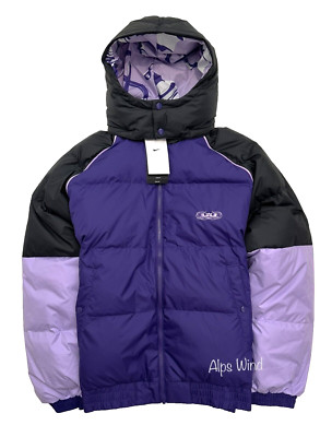 Nike LBJ Men's Down Basketball Jacket Court Purple/Black/Lilac SZ.XL ...