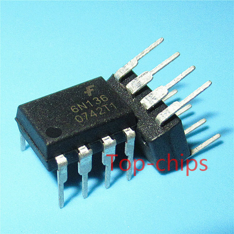 10 PCS 6N136 DIP-8 HIGH SPEED Transistor Optocupler | eBay