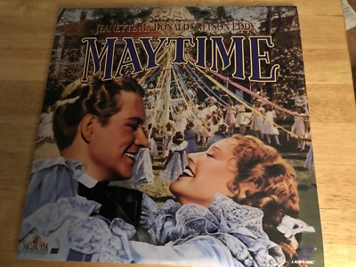MAYTIME LASERDISC MOVIE JEANETTE MACDONALD / NELSON EDDY 2 DISC SET | eBay