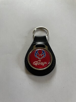 Pontiac Esprit Keychain Pontiac Black Leather Key Chain | eBay