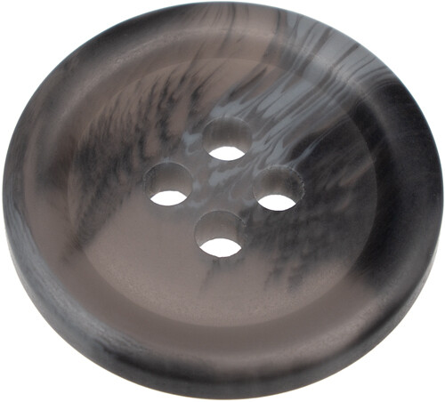 Mock Horn Buttons Flat 4 Hole Sew On Button 8 Colours 11mm 15mm 18mm ...