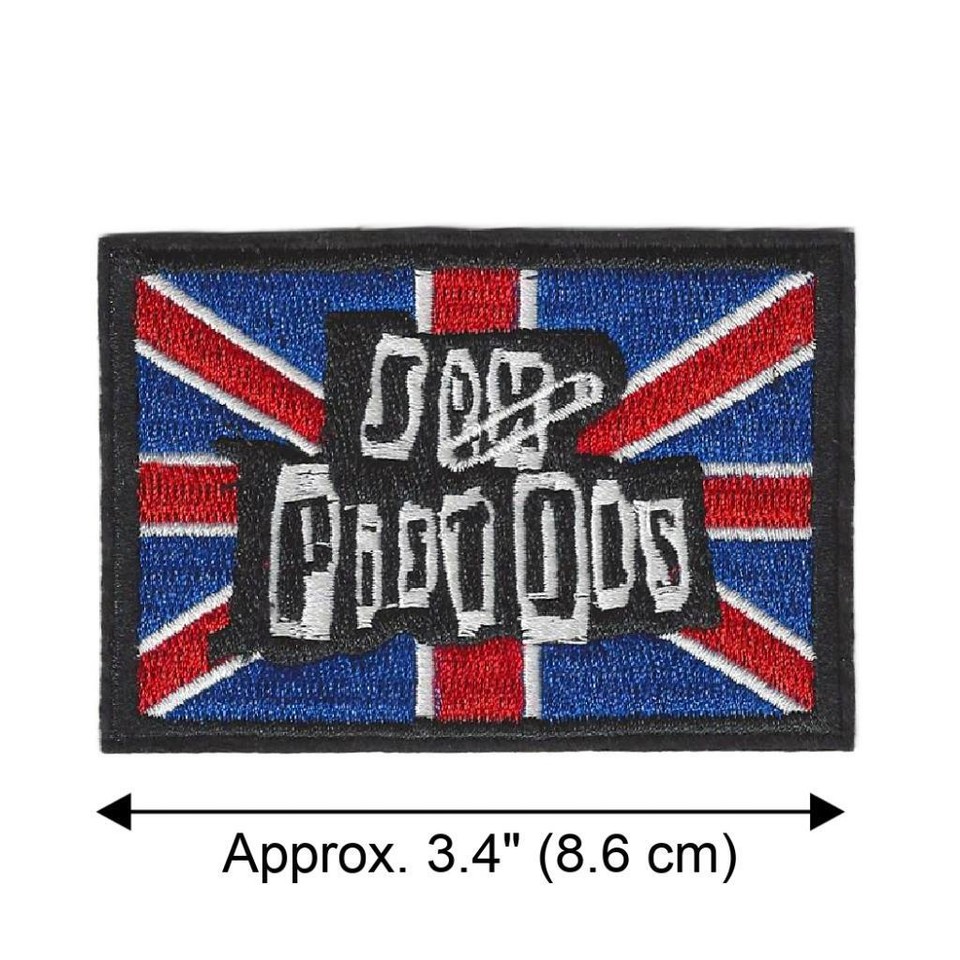 SEX PISTOLS IRON ON PATCH 3.4" Punk Rock Music Band UK British Flag Embroidered | eBay