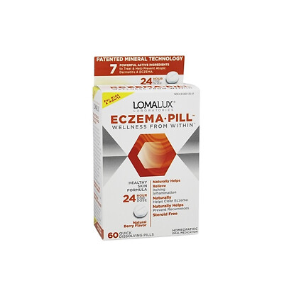 Loma Lux Laboratories Eczema Pill Healthy Skin Formula,60 Quick ...