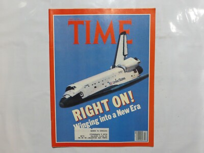 TIME Magazine-APRIL 27,1981-RIGHT ON! WINGING INTO A NEW ERA BN | eBay