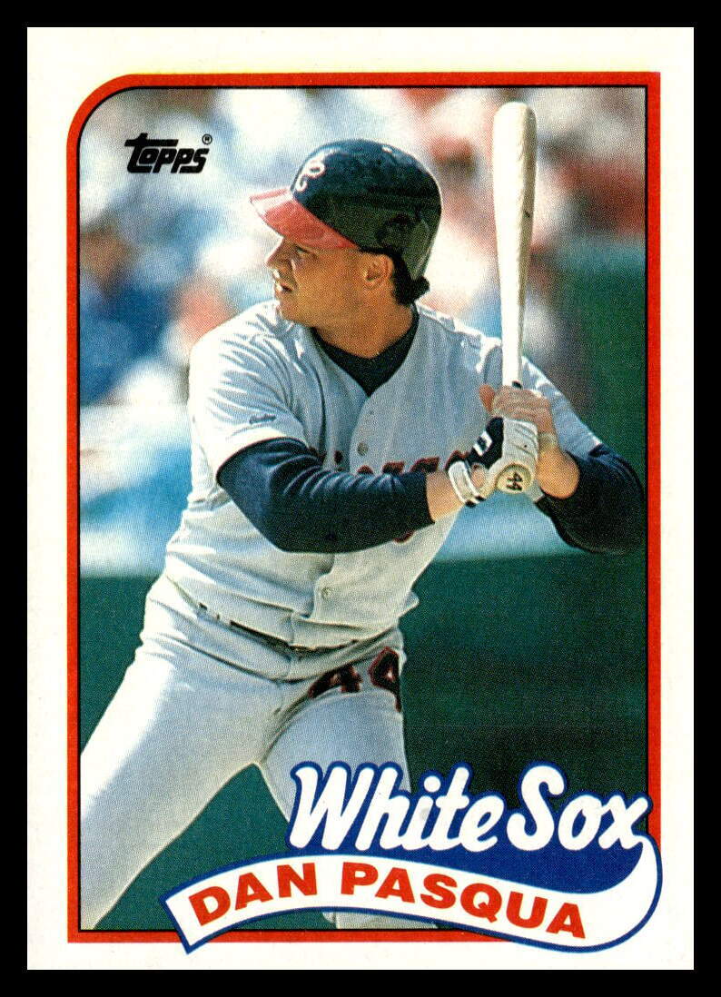 1989 Topps #558 Dan Pasqua Chicago White Sox Baseball Card | eBay
