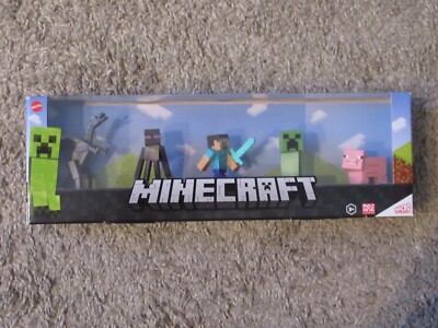 Minecraft Micro Collection Mini Figurines 5 Pack | eBay