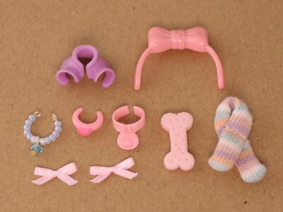 Accessories Pack 8x Collar Jacket Necklace for LPS Pets Dog Cat Kids ...