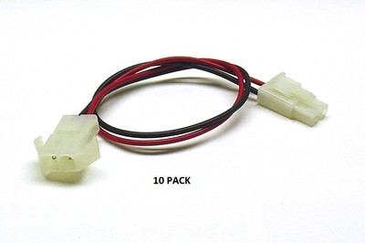 10 PACK 2 PIN MPC Series Locking Mating Connector Color-Coded 18 AWG ...