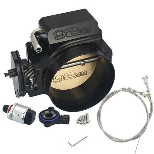 ⭐92MM LS Throttle Body With Position Sensors TPS IAC & Throttle Gas ...