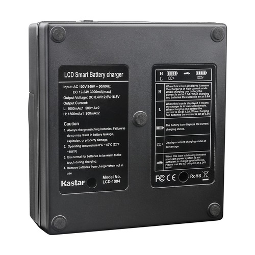Kastar GEB242 Battery CH04 Charger for Leica 3D Lasers Scanner C10 P20 ...