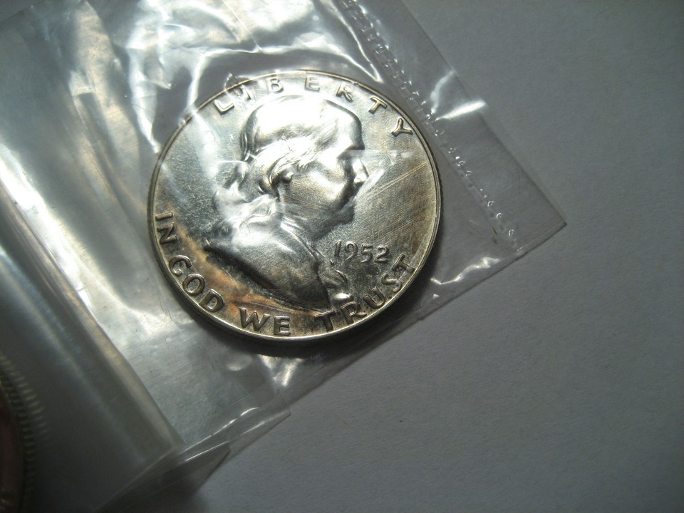= 1952 US Proof Set with Original OGP Box, Nice RED Lincoln Cent FREE ...