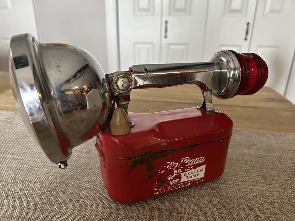 Vintage Big Beam Beacon Lamp Portable Hand Lantern No. 164 1950’s ...