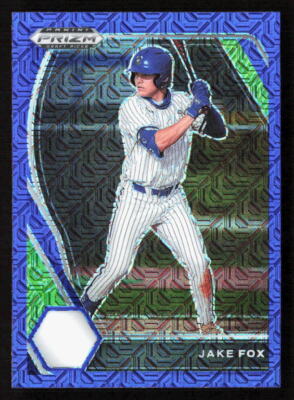 2021 Panini Prizm Draft Picks Jake Fox Blue Mojo #PDP95 | eBay