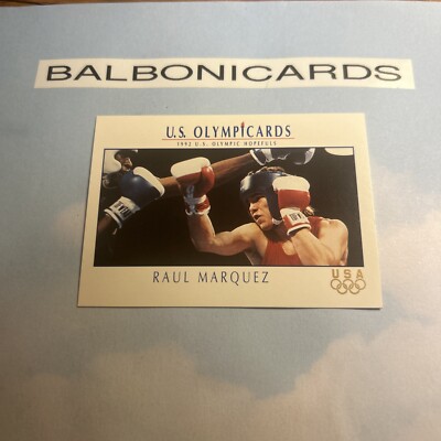1992 Impel U.S. Olympicards - #26 Raul Marquez Boxing NM+ Free Shipping ...