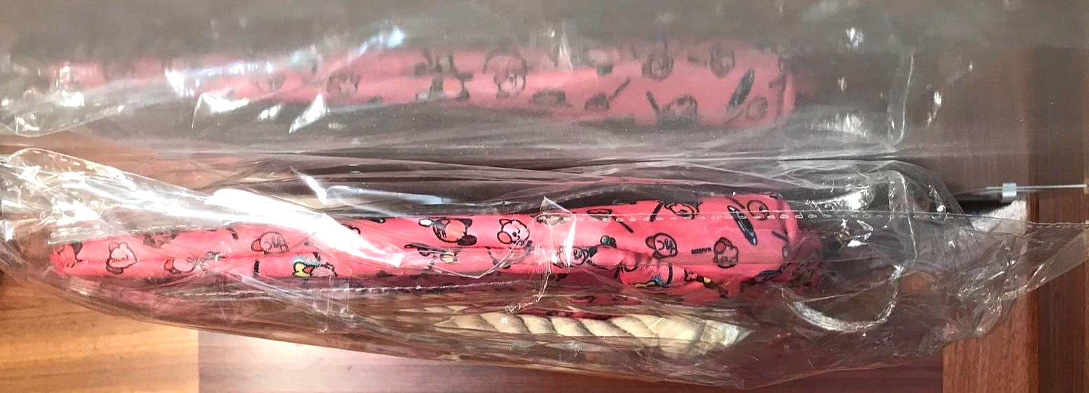 NWT Kirby of the Stars 30th Anniversary Clear Rope Tote Pink Bag Toreba ...