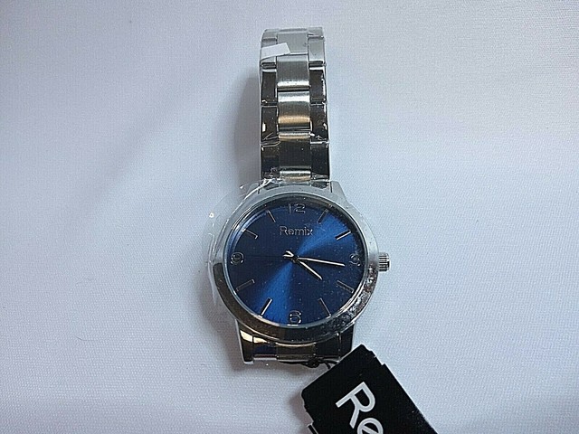 Remix Men's Stainless Steel Watch by Fossil Model PR3036 Quartz Blue ...