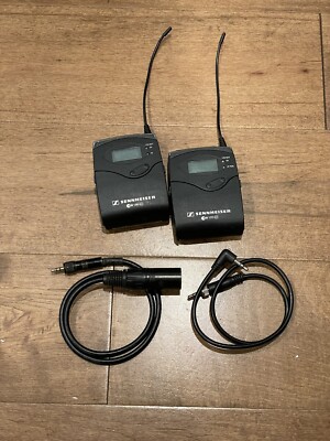 SENNHEISER eW 100 G3 EK 100 DIVERSITY RECEIVER & SK 100 TRANSMITTER | eBay