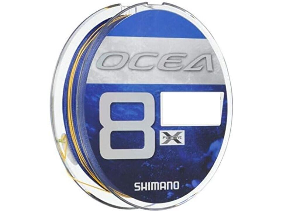 Shimano Ocea 8 PE #8-151 lb/68.5kg 300m Navy Blue 8 Braid Line Ship ...