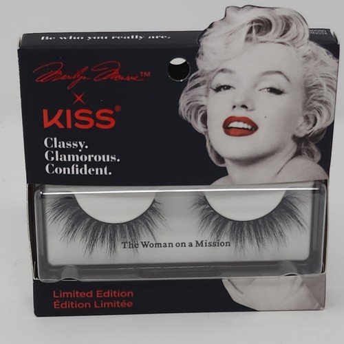 KISS Cosmetics Special Edition Marilyn Monroe Eye Lashes THE WOMAN ON A MISSION for sale online ...