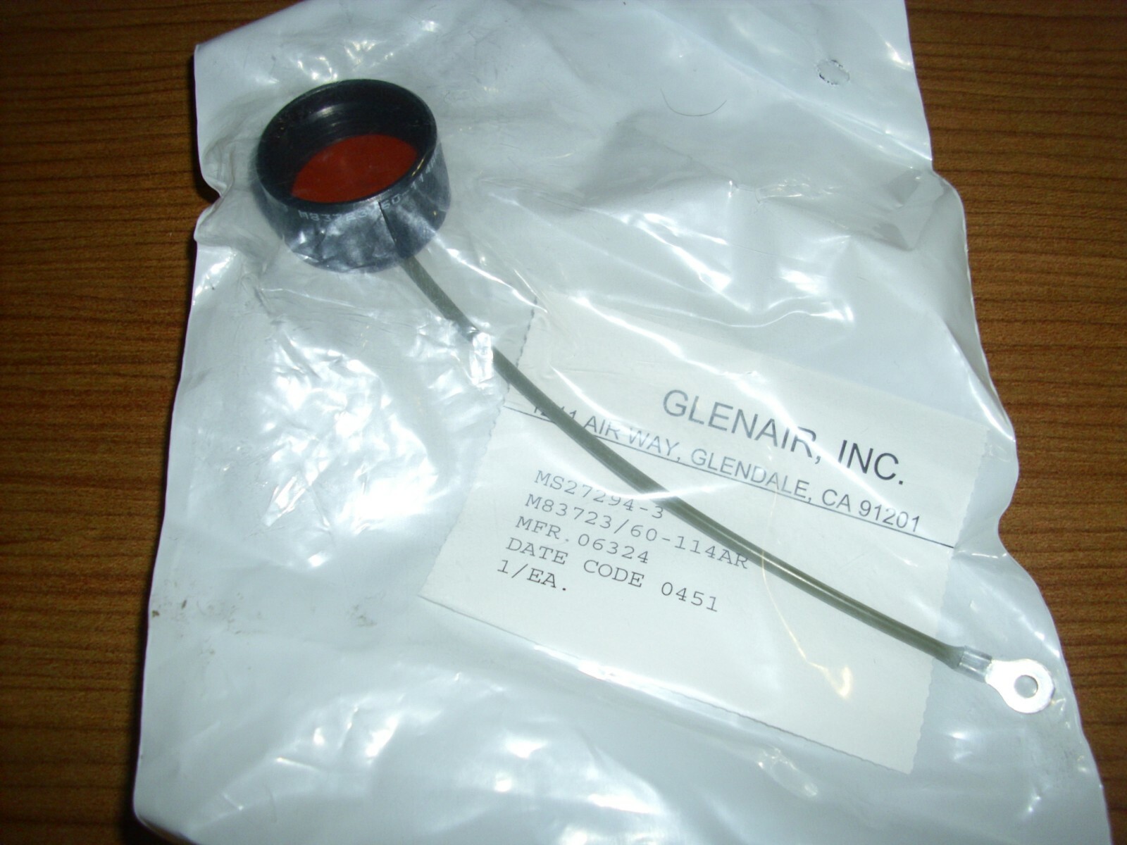 Glenair Protective Cover MS27294-3 M83723/60-114AR | eBay