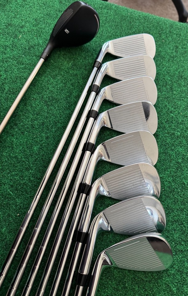 King Cobra Speedzone (SZ) One-Length Iron Set w/ Cobra Connect Arccos ...