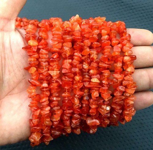Awesome Quality Natural Carnelian Gemstone Smooth Uncut Orange Chips ...