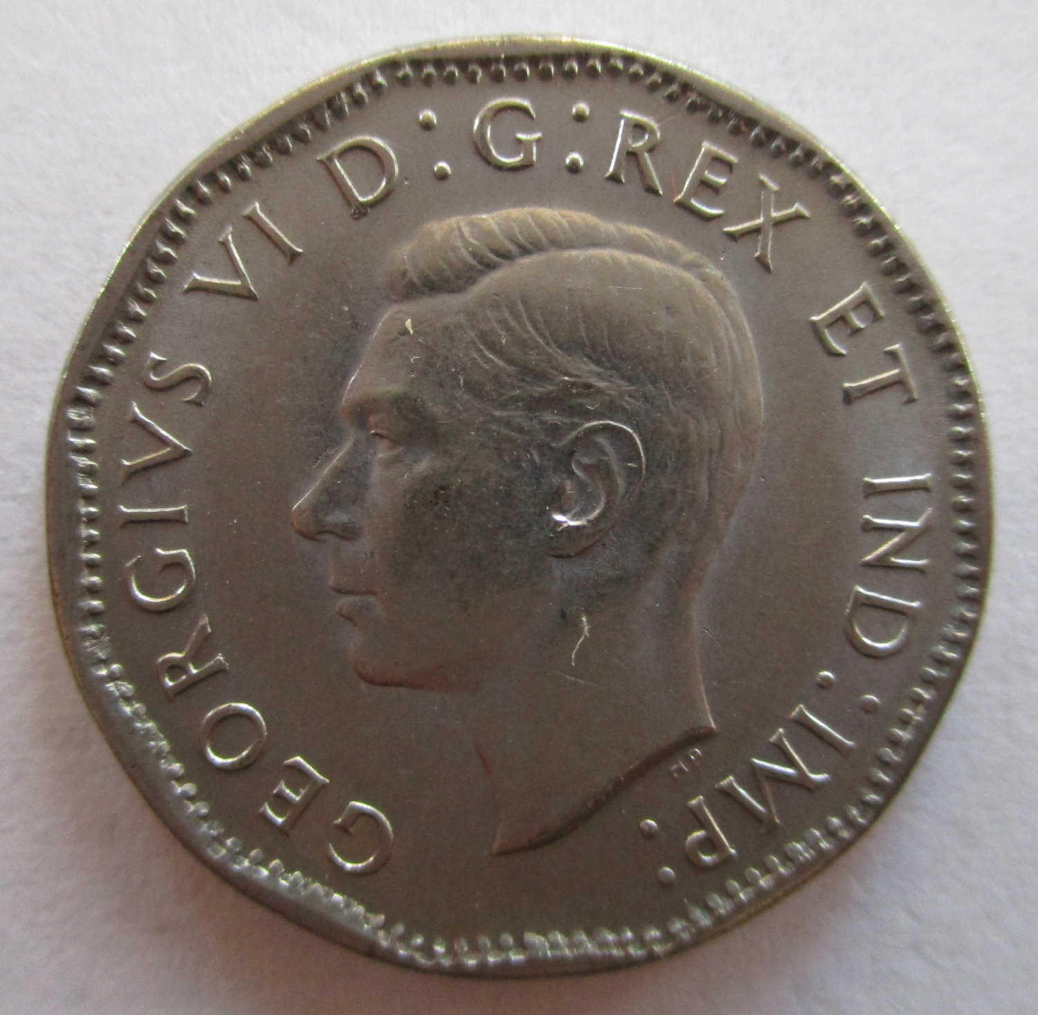 1945 CANADA 5¢ KING GEORGE VI VICTORY NICKEL COIN | eBay