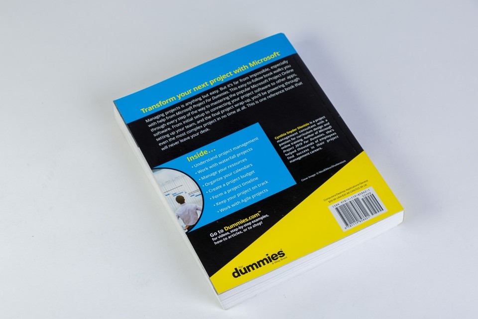 Microsoft Project for Dummies by Cynthia Snyder Dionisio (2022, Trade ...