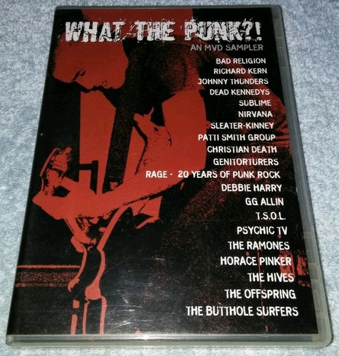 What the Punk- DVD RARE oop music 22891433699| eBay