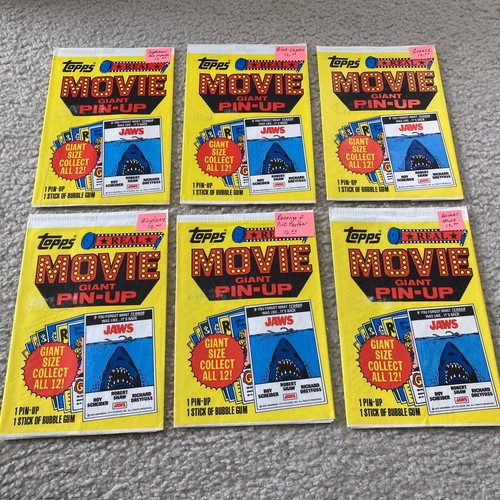Movie Posters. Set Of 6. “TOPPS” Brand. 1981. Airplane, Superman, Blue ...