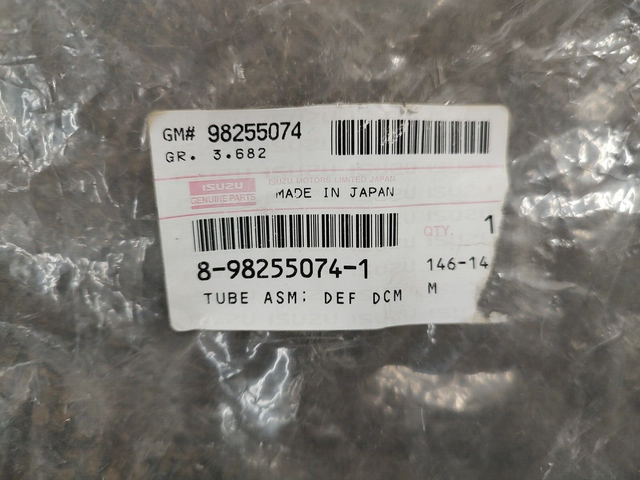 Isuzu 8-98255074-1 DEF System Tube Line Assy Fits Cab Over & Chevy GMC ...