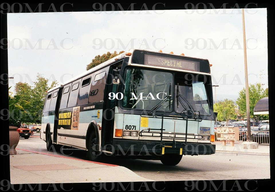 SCMTD. TRANSIT BUSES. Santa Cruz (CA). 10 Original Slides 1982-1999. (B ...