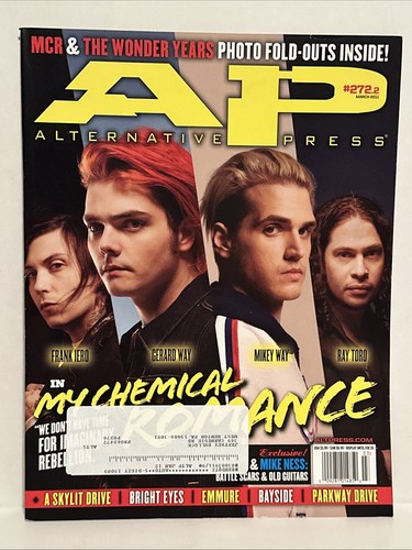 Alternative Press - My Chemical Romance AP Magazine March 2011 #272.2 ...
