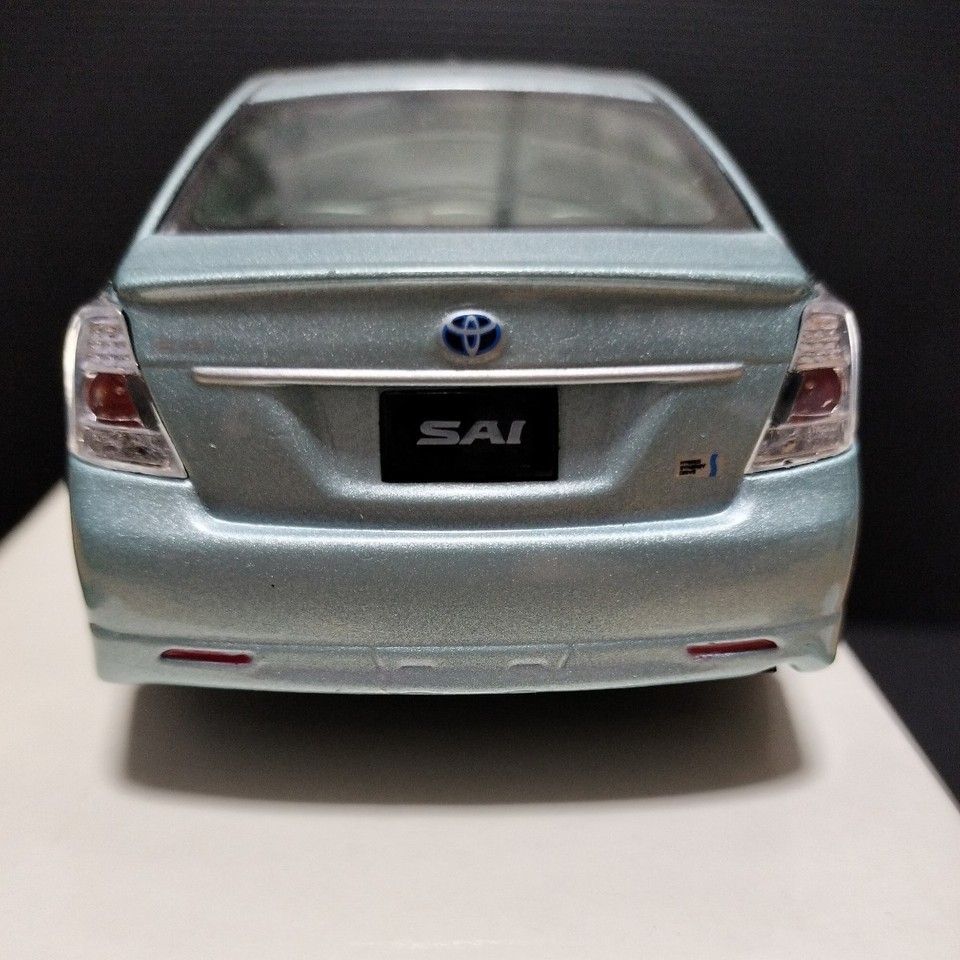 Color sample "1/24 SAI" Sai Mini Car Aqua Mica Metallic | eBay