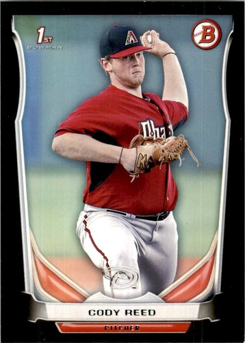 2014 Bowman Draft Picks Black Asia Cody Reed Arizona Diamondbacks #DP52 ...