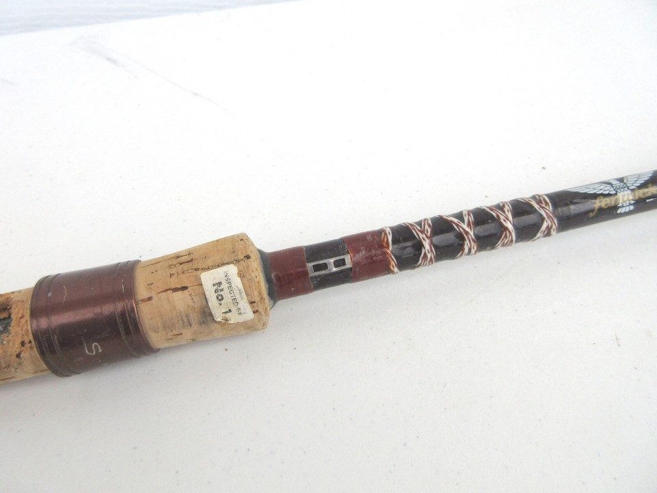 RARE Vintage Original Fenwick Fenglass Lunkerstik Casting Fishing Rod ...