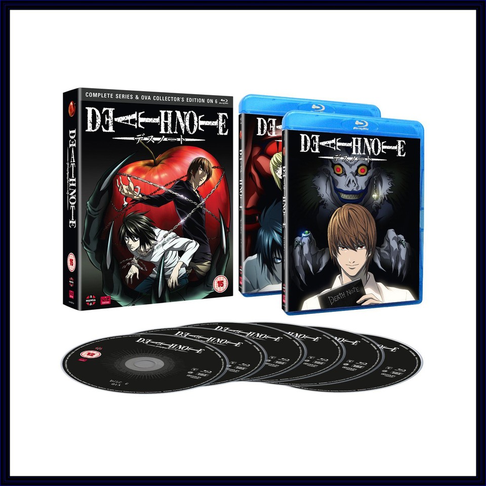 DEATH NOTE - COMPLETE SERIES AND OVA COLLECTION *BRAND NEW BLU-RAY** | eBay