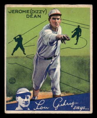 1934 Goudey Baseball #6 Jerome (Dizzy) Dean PR-GD *d2 | eBay