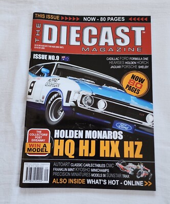 The Diecast Magazine Issue #9 December 2008 | Moffat 1973 | Holden ...