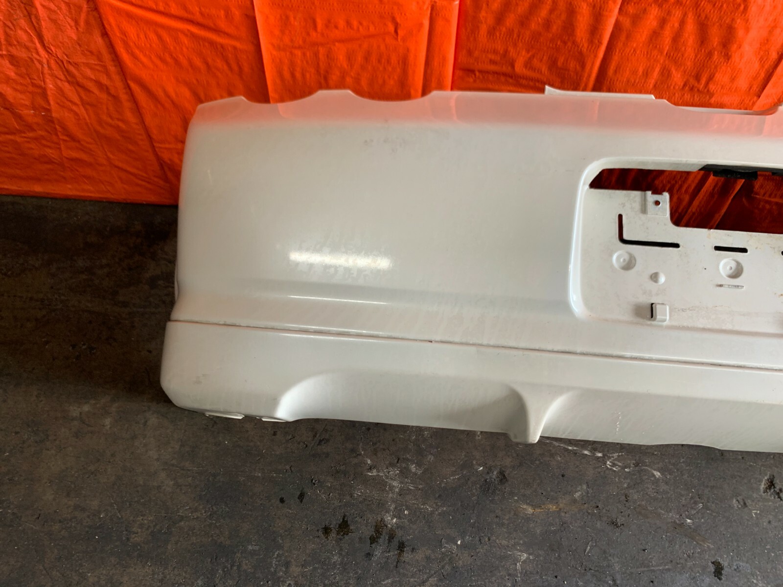02-04 HONDA INTEGRA DC5 TYPE R - REAR BUMPER W/ OEM REAR LIP - FACTORY ...