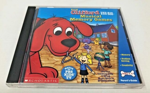 Scholastic Clifford Musical Memory Game for sale online | eBay
