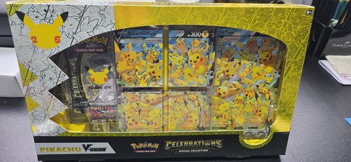 Pokemon TCG Celebrations Special Collection Pikachu V Union Box Factory ...